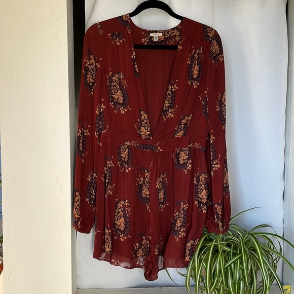 Ecote | Pants & Jumpsuits | Ecote Sienna Romper | Poshmark